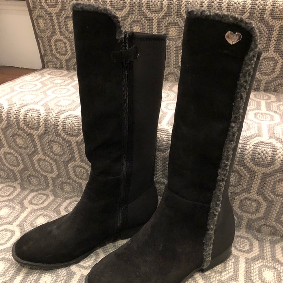 Stuart Weitzman | Shoes | Girls Suede Cushioned Lined Tall Boots | Poshmark